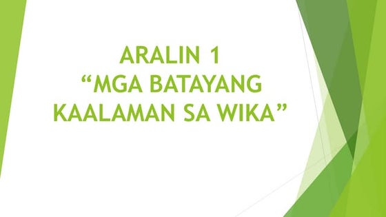 FILIPINO 11.KOMUNIKASYON AT PANANALIKSIK SA WIKA AT KULTURANG PILKIPINOAntas_ng_wika.ppt