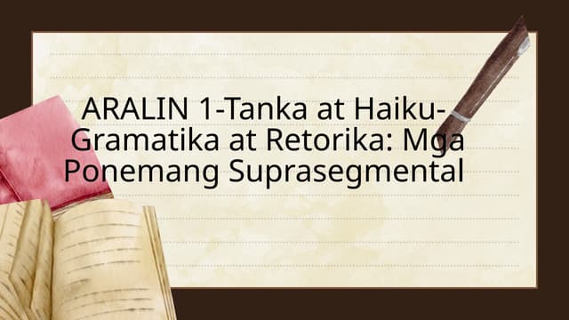 Grade 10 ( tula at elemento nito) | PPTX