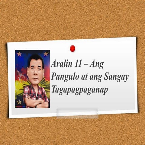 aralin11ang Sangay tagapagpaganap grade4-pdf | PDF