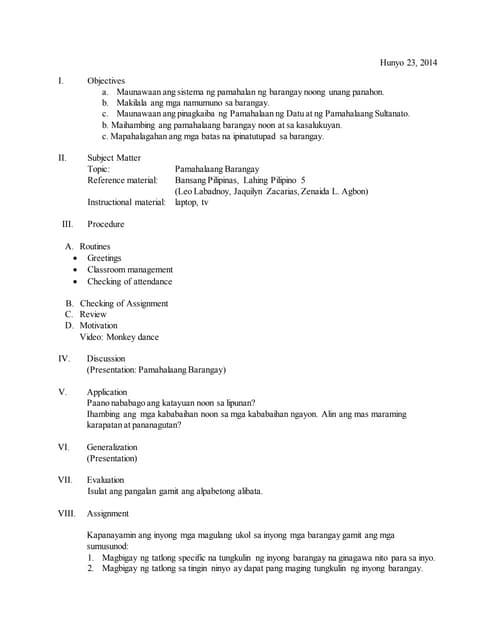 COT 4 Learning Plan: Collecting and Organizing Data using Tables-Grade 4 Mathematics | PDF