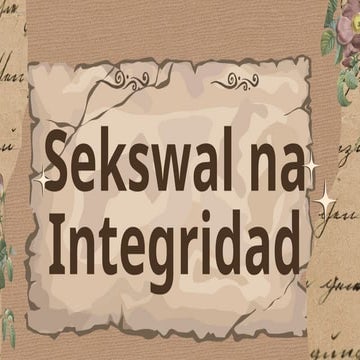 Aaaaaralin 14 Sekswal na Integridad.pptx