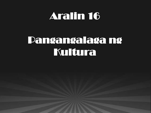 Aralin 2 Ang Globo at ang Mapa | PPT