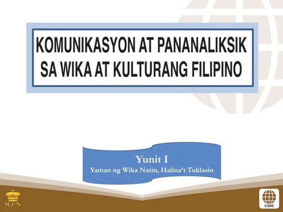 Fil1 aralin 1-katuturan at katangian ng wika | PDF