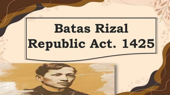 Ang Proseso ng Pagsasabatas sa Batas Rizal | DOCX
