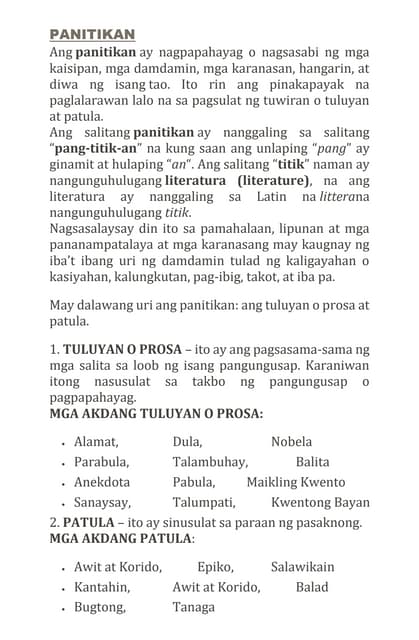 FILIPINO 10 - QUARTER TWO - MODULE 1.pptx
