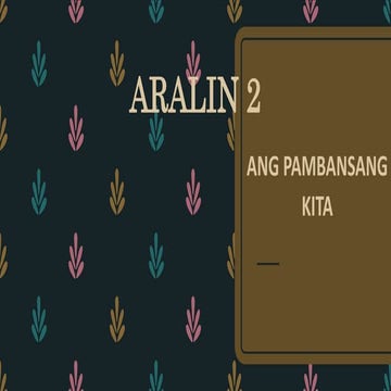 Aralin 4 implasyon | PPTX