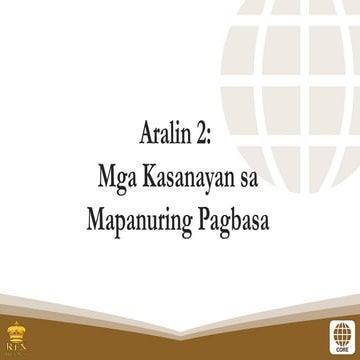 Mga kasanayan sa akademikong pagbasa | PPTX