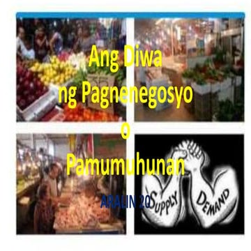 Aralin 20 Ang Diwa ng Pagnenegosyo o Pamumuhay Aral-pan 9.pptx