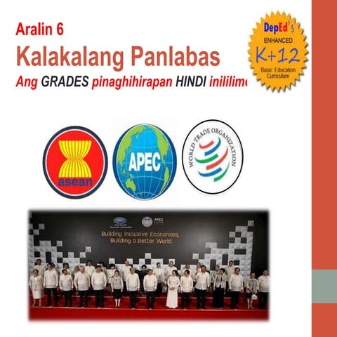 Aralin 25 kalakalang panlabas | PPTX