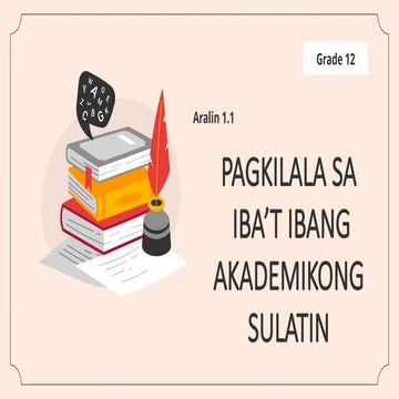 Filipino - Grade 12- Uri ng Akademikong Pagsulat.pptx
