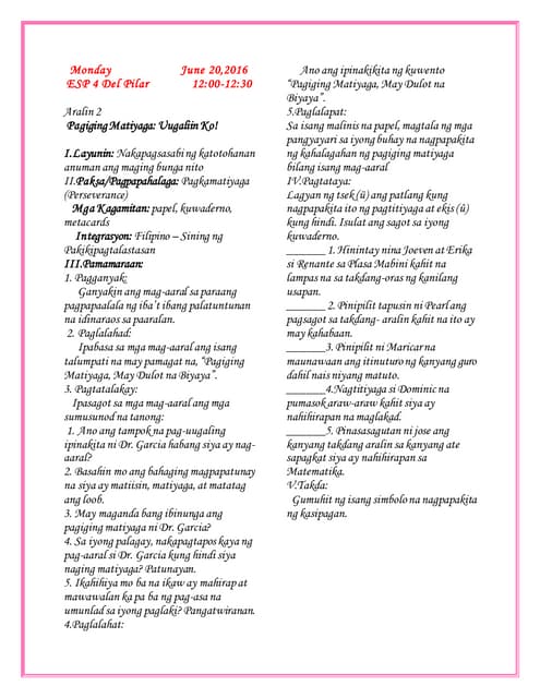 Q1- ESP 4- LESSON 2- ( Pagiging matiyaga).pptx