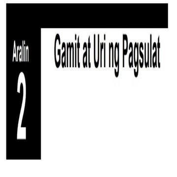 ARALIN 1 FILIPINO SA PILING LARANG.pptx. | PPTX
