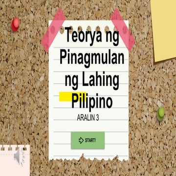 Teorya ng Pinagmulan ng Lahing Pilipino AP 6 | PPTX