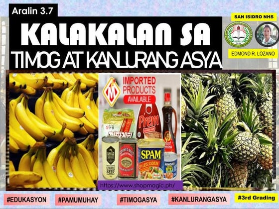 Aralin 1 Konsepto at Palatandaan ng Pambansang Kaunlaran | PDF