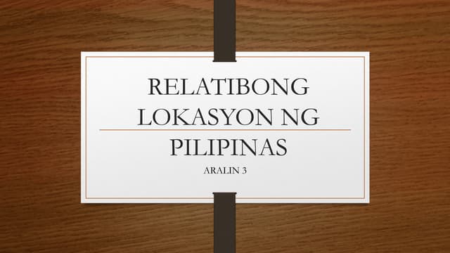 Epp he aralin 20 | PPTX