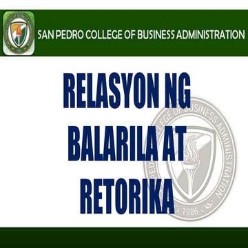 ARALIN 3 RELASYON NG BALARILA AT RETORIKA.pptx