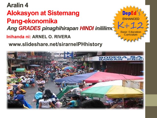 ARALIN 4 ALOKASYON | PPTX