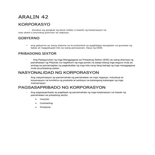 Aralin 42 | DOCX