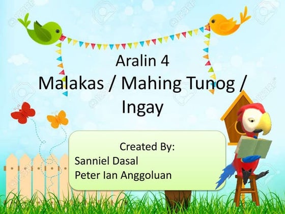 si kabayo at si kalabaw-try lang | PPTX