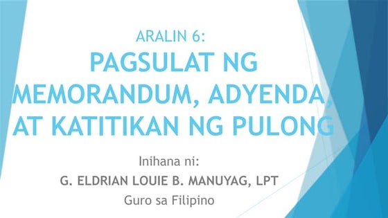 Ang aking timeline | PPTX