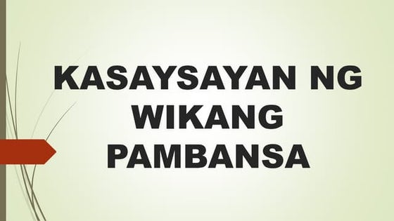 Kasaysayan ng pagsasaling wika sa pilipinas | PPTX