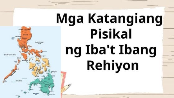 Rehiyon ng Pilipinas | PPTX