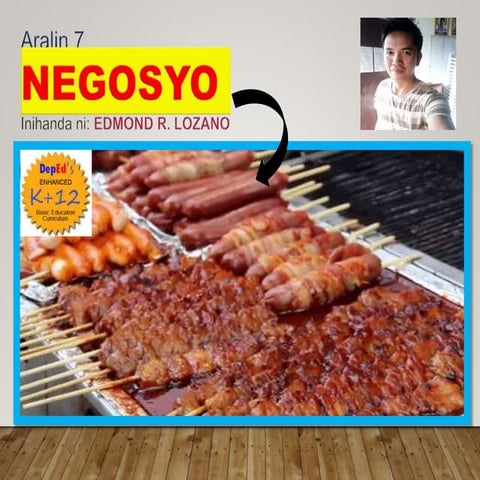 Aralin 7 Negosyo | PPTX