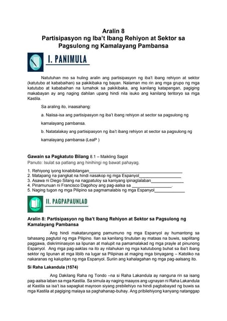 Kasaysayan ng Kabite at mga munisipalidad | DOCX