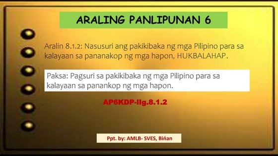 Grade 10 AP (Quarter 4: Aralin 1) | PDF
