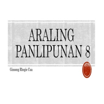 Araling Panlipunan Logo