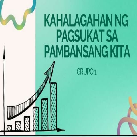 Kahalagahan ng pagsukat sa pambansang kita | PPTX