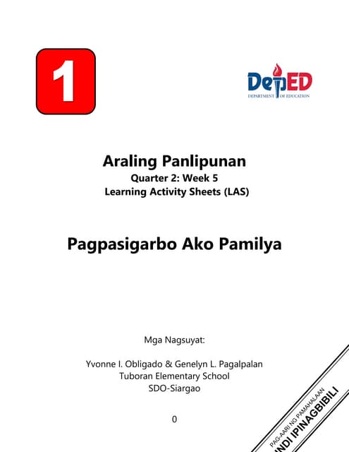 Q1_ARPAN_MOD 2_Nailalarawan ang sariling komunidad.pptx