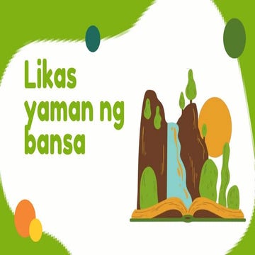 Mga likas na yaman | PPTX