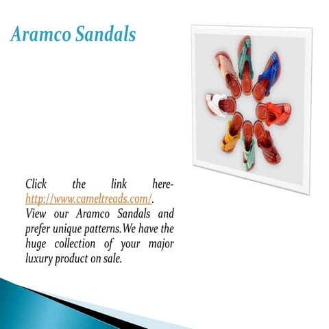 Aramco sandals | PPT