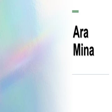Ara Mina Biography Career Life Showbiz Singingpptx
