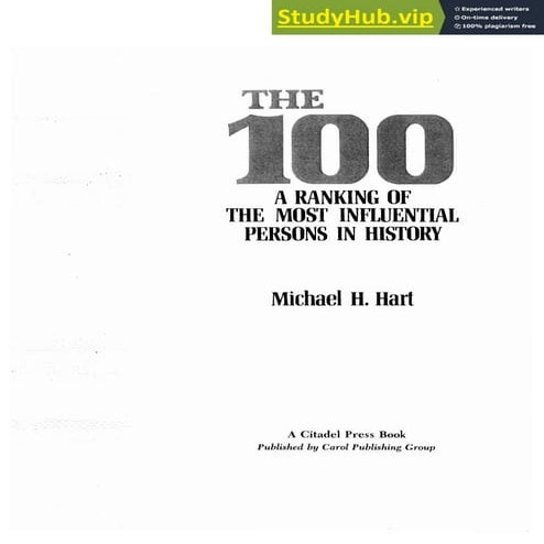 A RANKING OF THE MOST INflUENTIAL PERSONS IN HISTORY.pdf