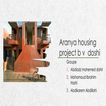 Aranya_housing_project_b_v__doshi[1] [Read-Only].pptx