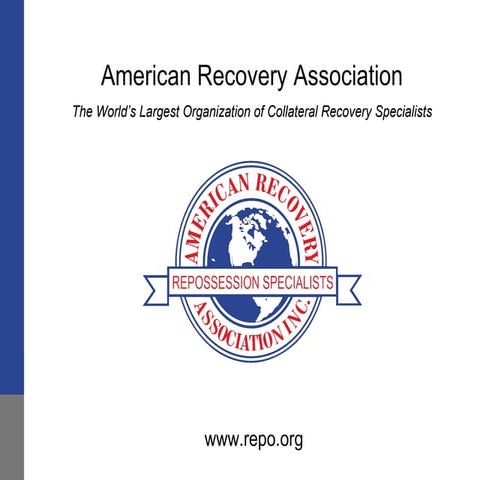 About American Recovery Association | PPT