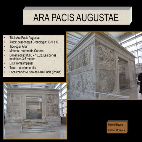 Ara Pacis Augustae | PPT