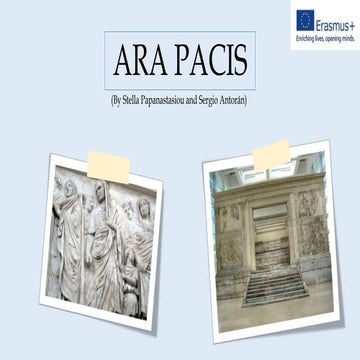 Presenation of Ara Pacis Monument in Rome | PPTX