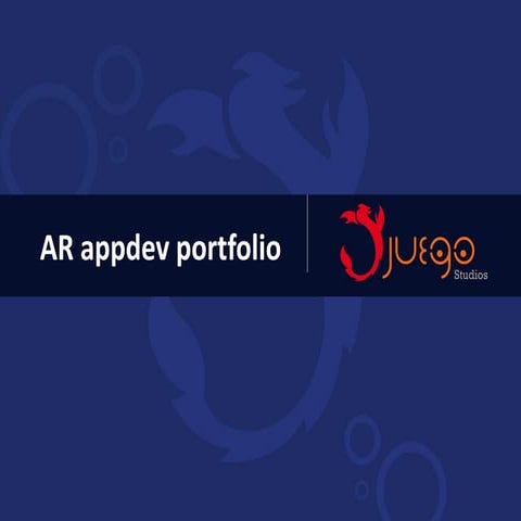 AR app development deck | PDF