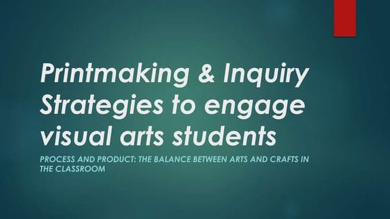 Mediums and techniques of visual arts | PPTX