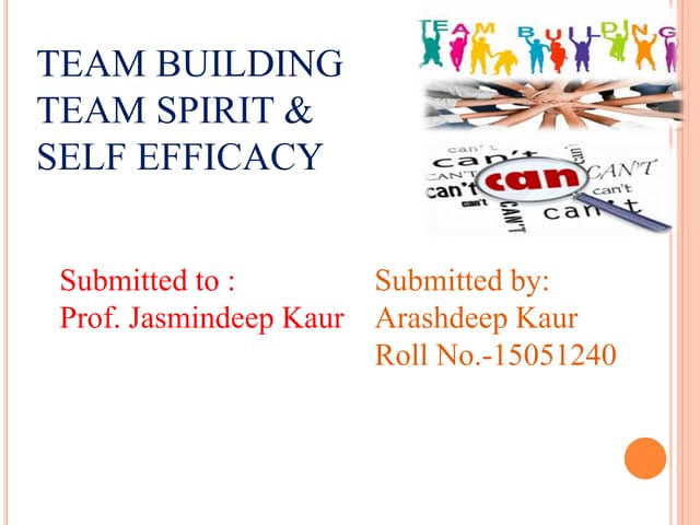 Team Work & Team Building | PPTX