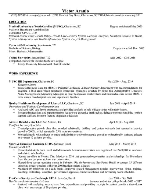 John William Clarke Resume 1 (8) | PDF