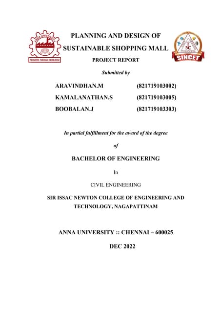 Mall DESIGN PROCESS | PPTX