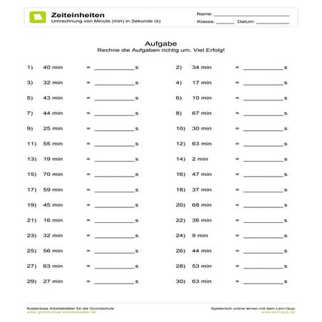 Unterrichtseinheiten In Stunden Kurzeinheit in zwei Stunden Raabits ...