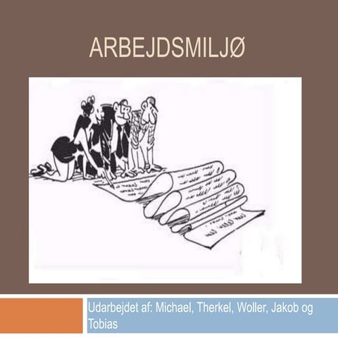 Arbejdsmiljø | PPTX