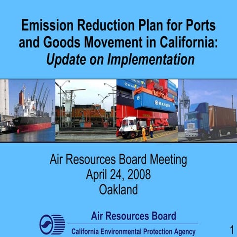 Arb port emission reduction | PDF