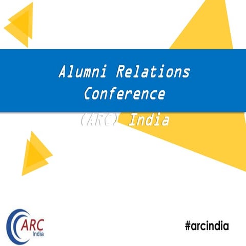 ARC - Opening Presentation | PPTX