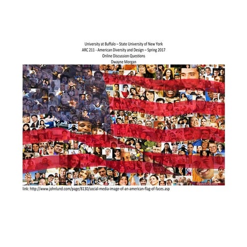 ARC 211: American Diversity and Design: Dwayne Morgan | PPT